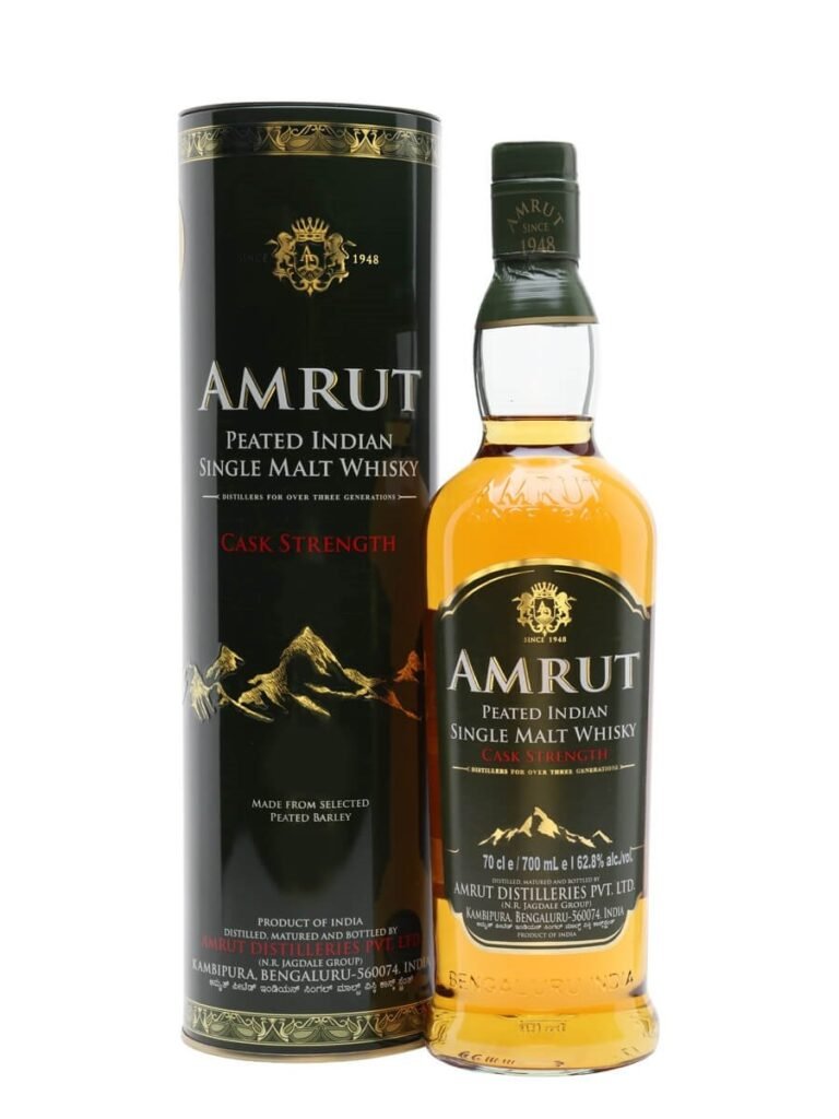 Amrut Peated Cask Strength - Luxe Liquire Store
