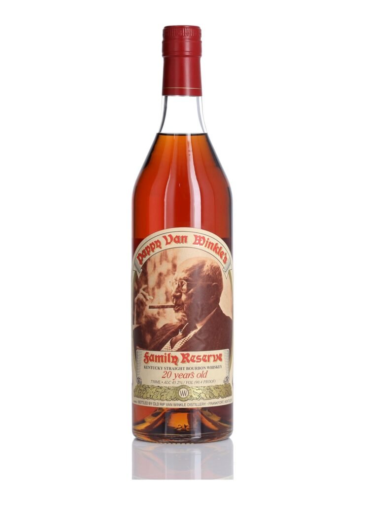 2023 Old Rip Van Winkle Pappy Van Winkle 20 Year Old Family Reserve Bourbon Whiskey 750ml - Luxe ...